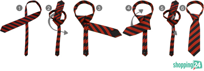 Anleitung zum Binden des Doppelter-Windsor Krawattenknoten