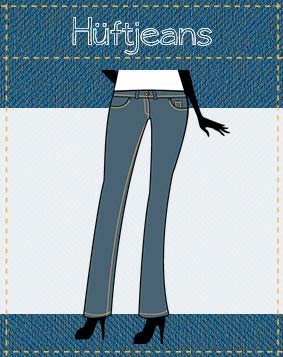 H-Typ Damenjeans